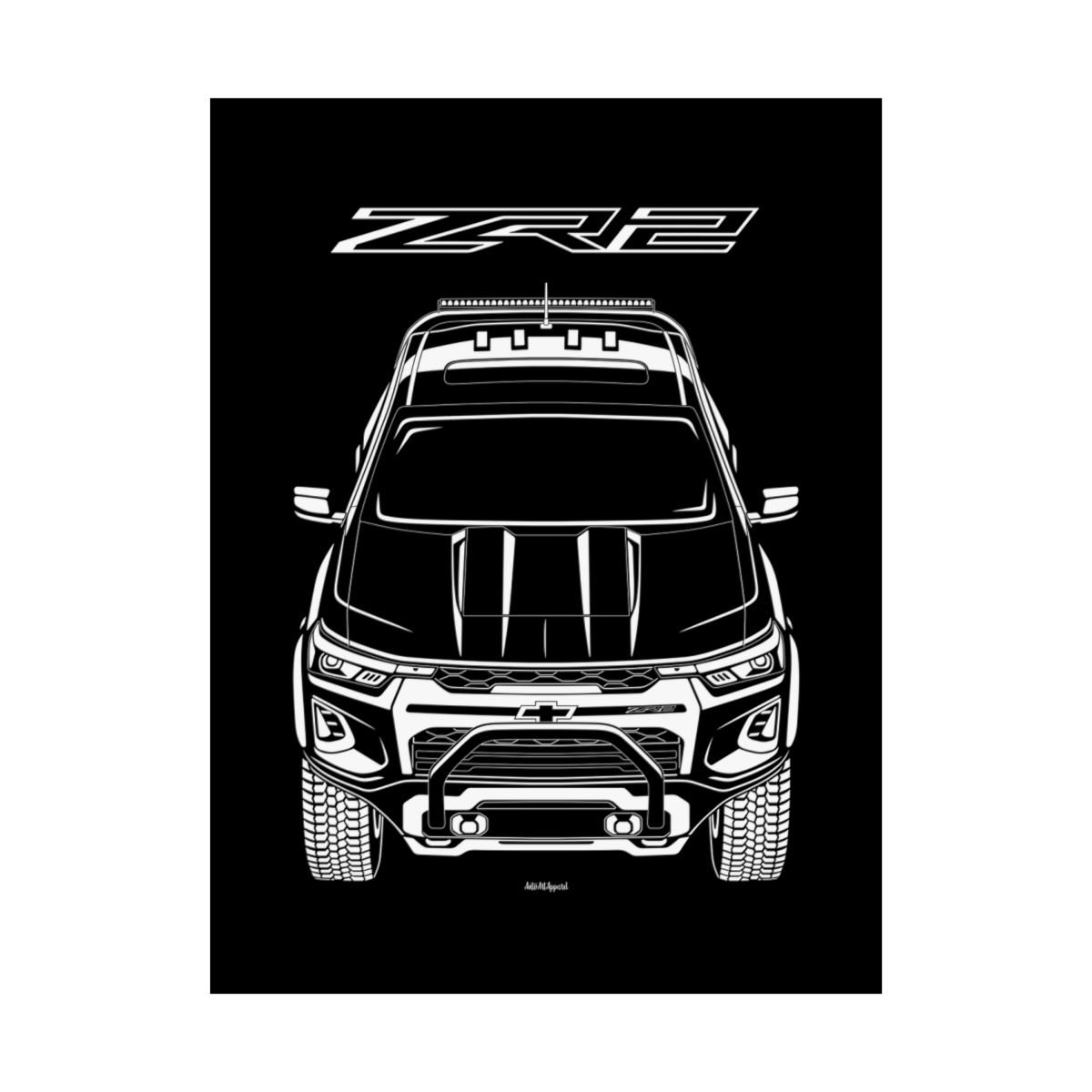 Chevrolet Colorado ZR2 2023-2024 Poster | AutoArtApparel