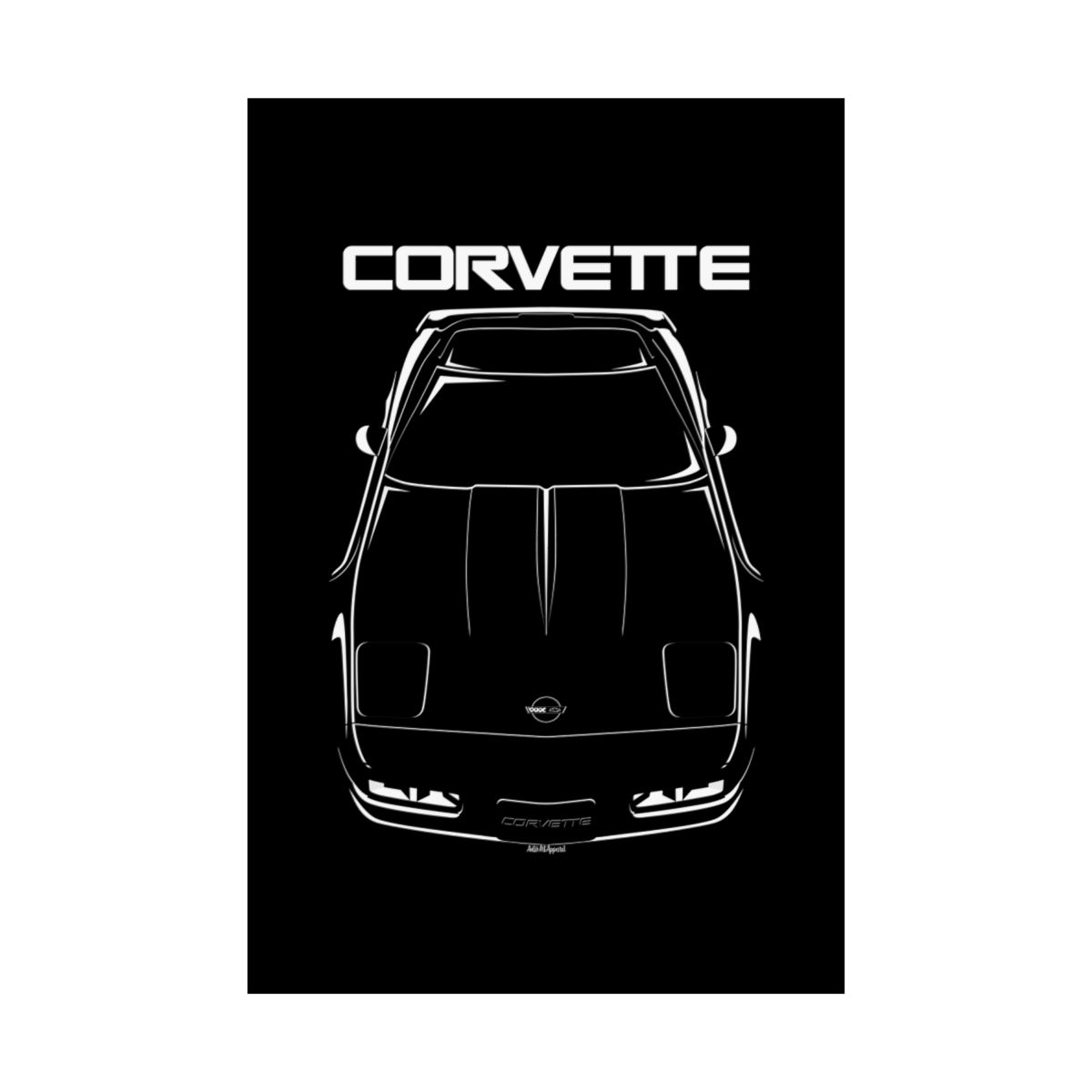 Chevrolet Corvette C4 Poster | AutoArtApparel
