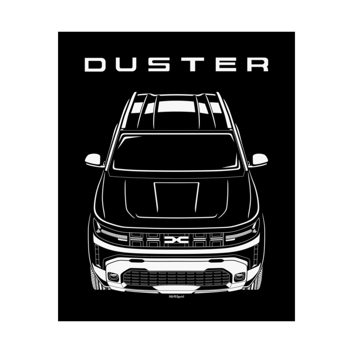 Dacia Duster 2024-2025 Poster | AutoArtApparel