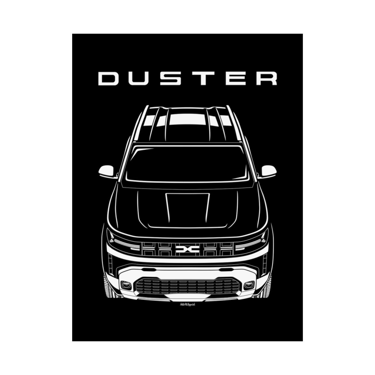 Dacia Duster 2024-2025 Poster | AutoArtApparel