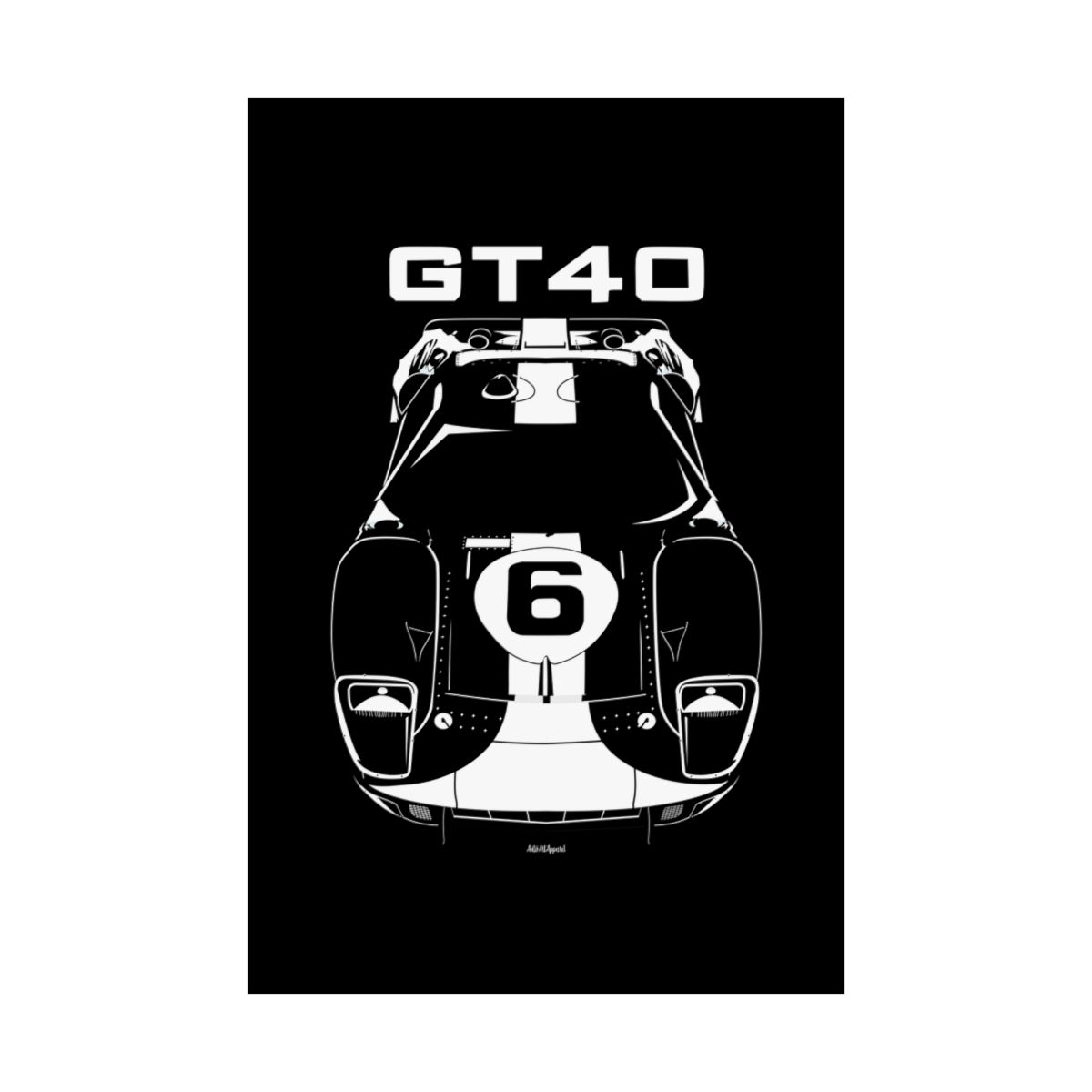 Ford GT40 Gulf Edition Poster | AutoArtApparel