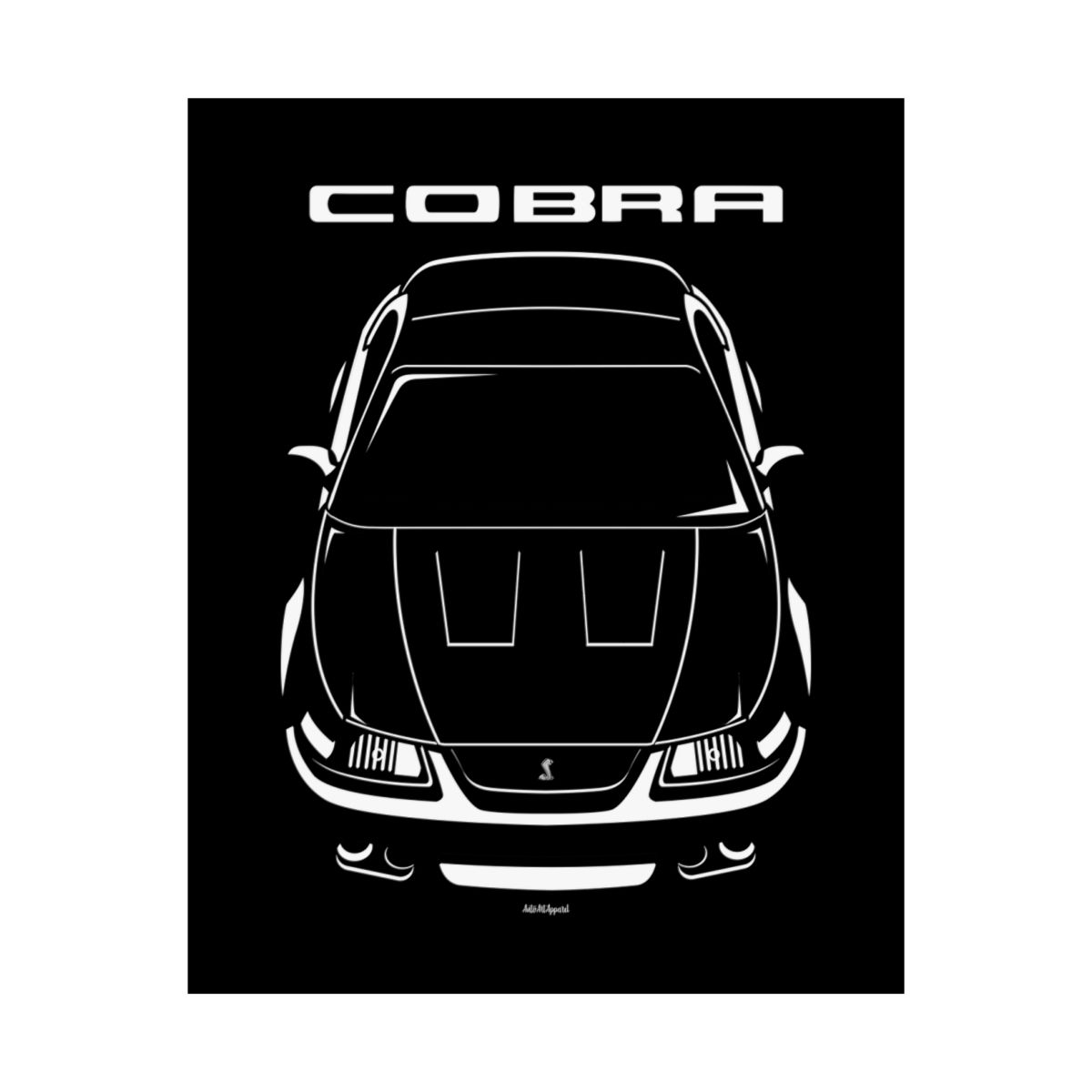Ford Mustang Cobra Terminator 2003-2004 Poster | AutoArtApparel