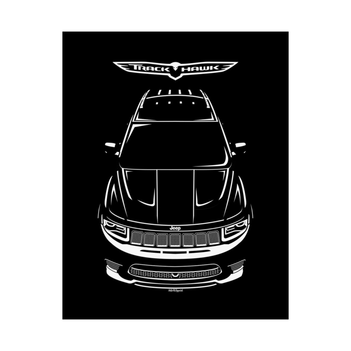 Jeep Grand Cherokee Trackhawk Poster | AutoArtApparel