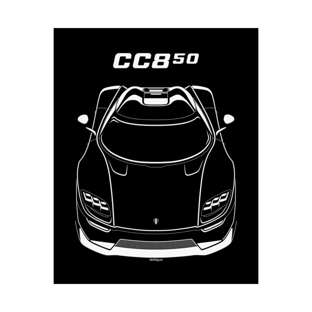Koenigsegg CC850 Poster | AutoArtApparel