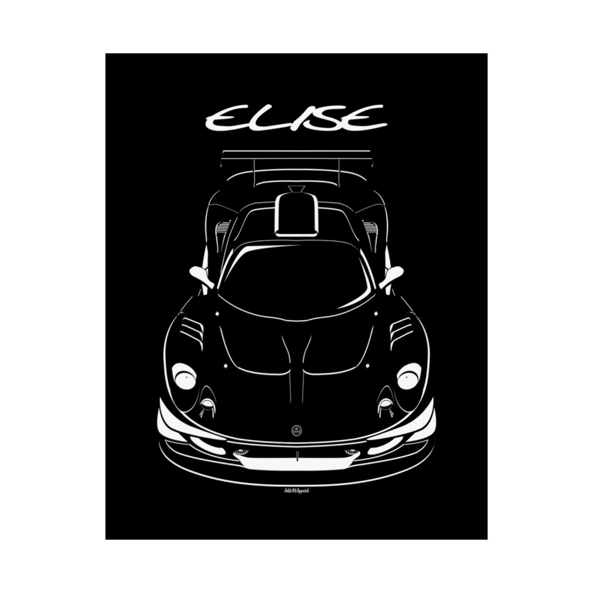Lotus Elise GT1 Poster | AutoArtApparel