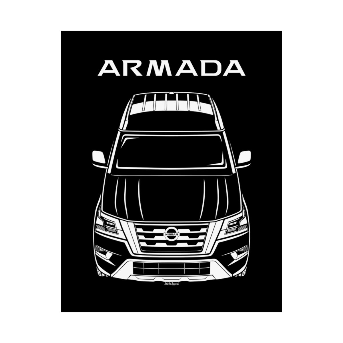 Nissan Armada 2021-2023 Poster | AutoArtApparel