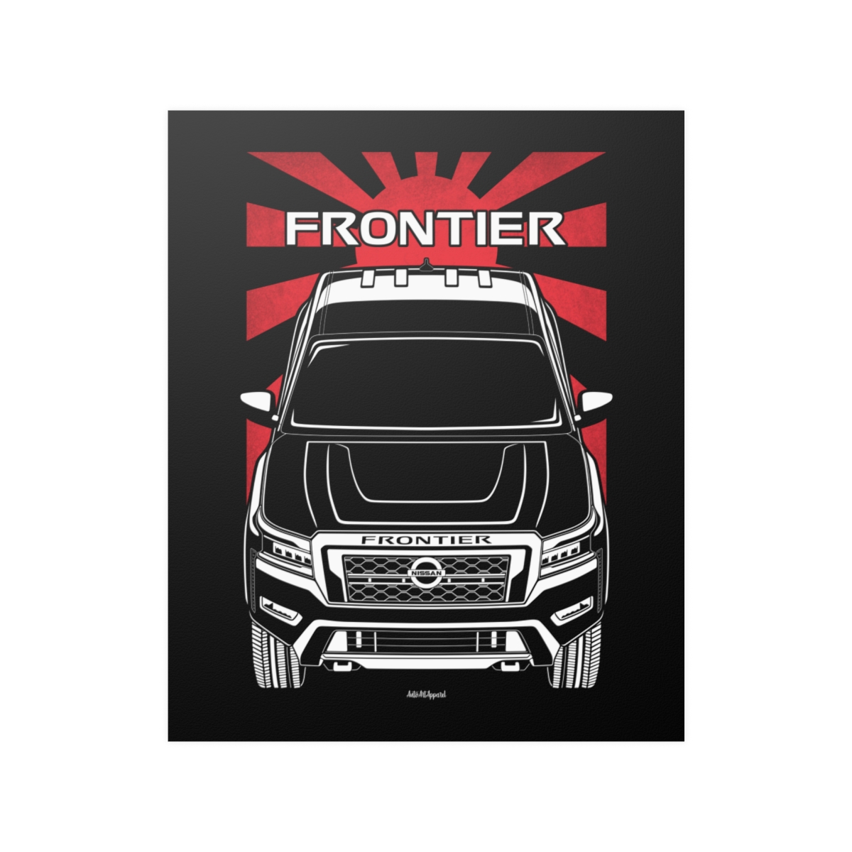 Nissan Frontier 2022-2024 Poster - JDM Print | AutoArtApparel