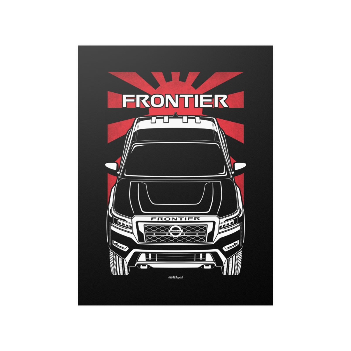 Nissan Frontier 2022-2024 Poster - JDM Print | AutoArtApparel