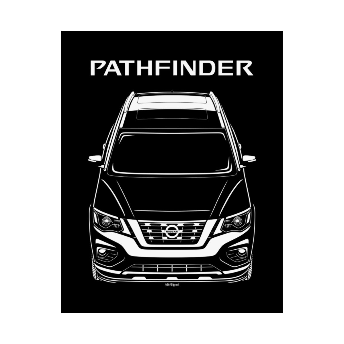 Nissan Pathfinder 2019-2021 Poster | AutoArtApparel
