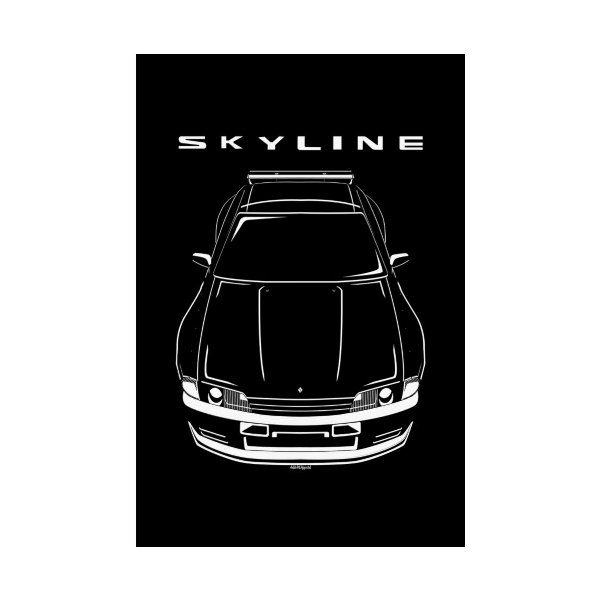 Nissan Skyline GTR V Spec R32 Body Kit Poster | AutoArtApparel