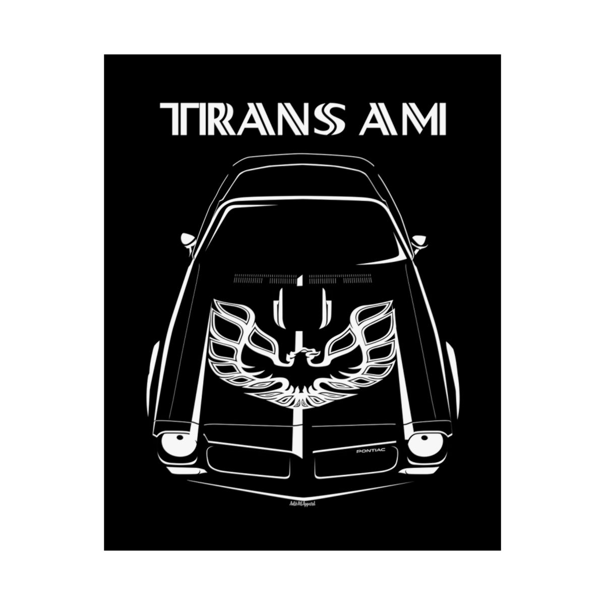 Pontiac Firebird Trans Am 2nd gen 1973 Pheonix Poster | AutoArtApparel