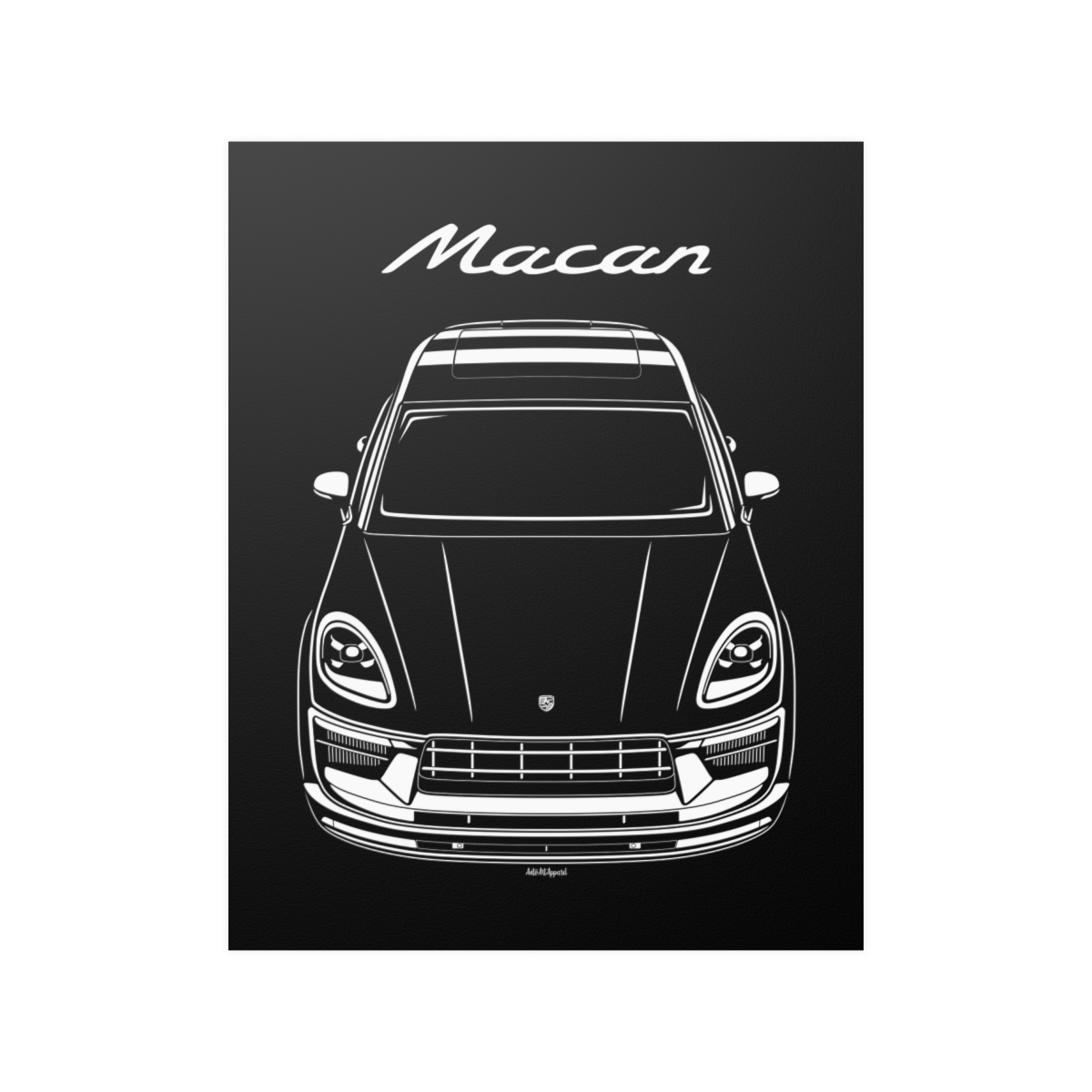 Porsche Macan 2022-2024 Poster | AutoArtApparel