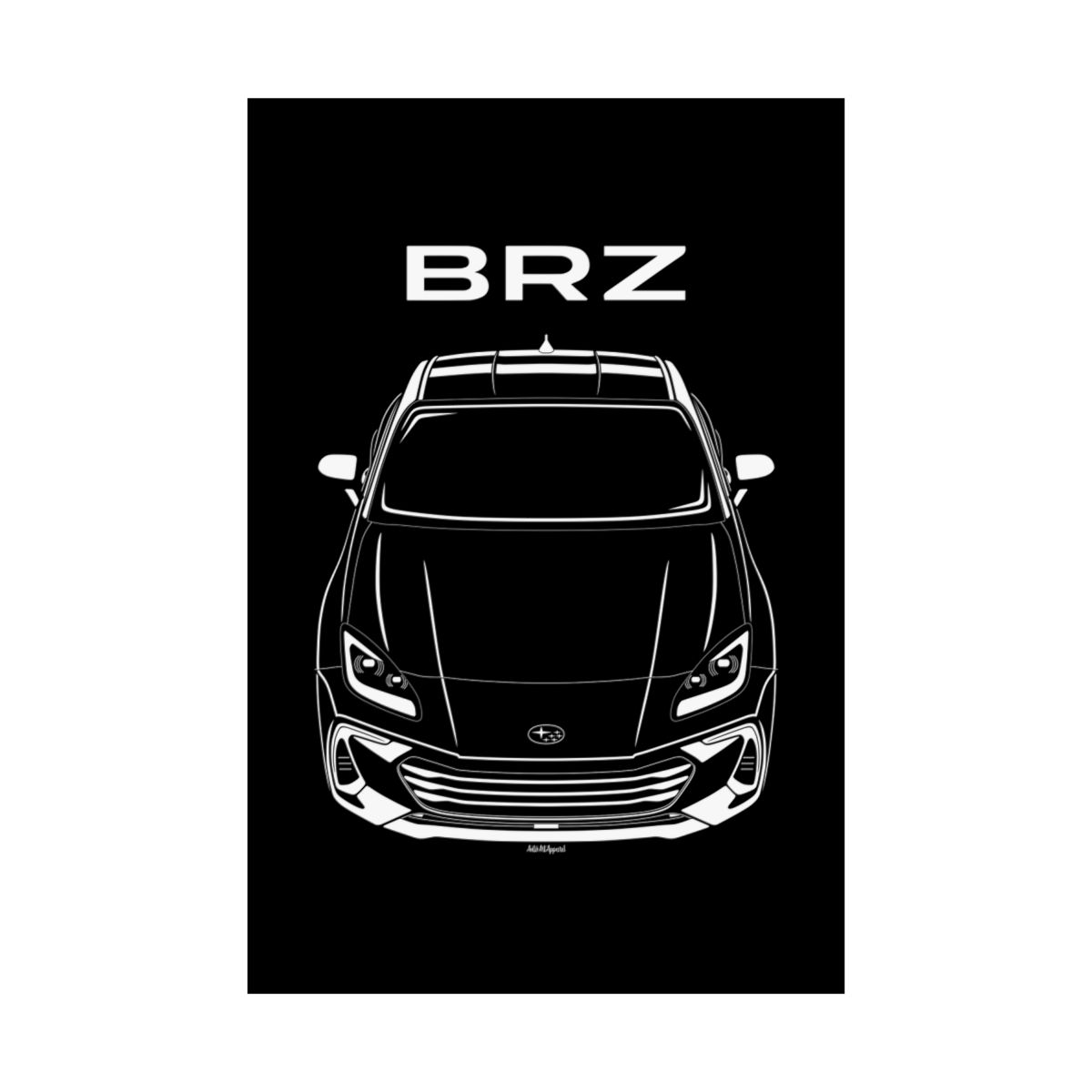 Subaru BRZ 2022-2024 Poster | AutoArtApparel