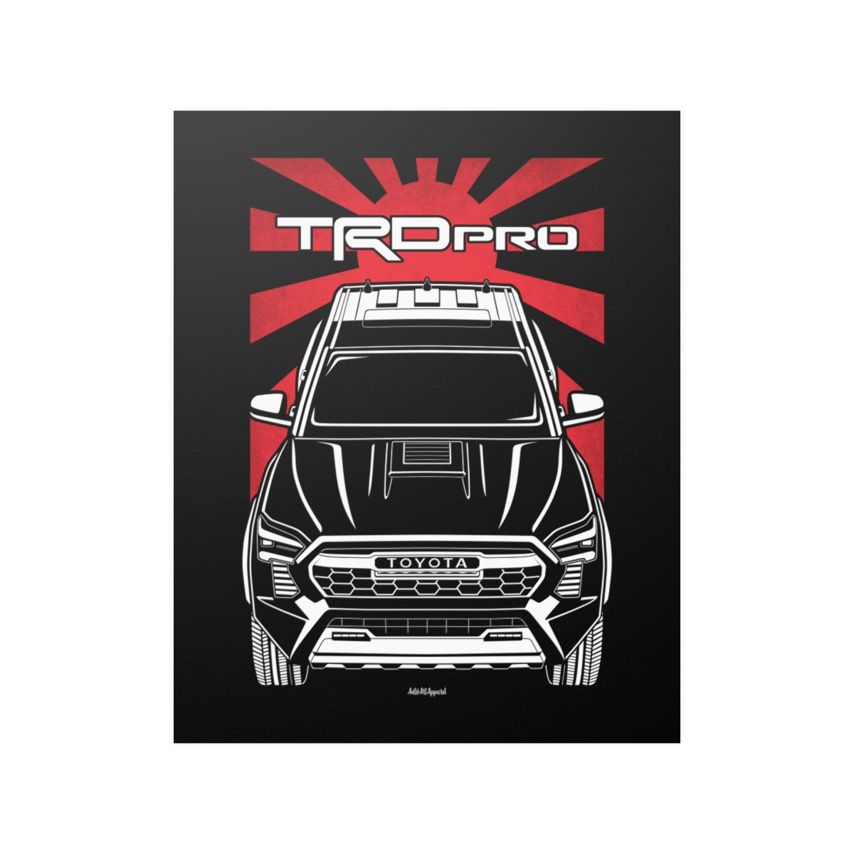 Toyota Tacoma TRD 2024 Poster - JDM Print | AutoArtApparel