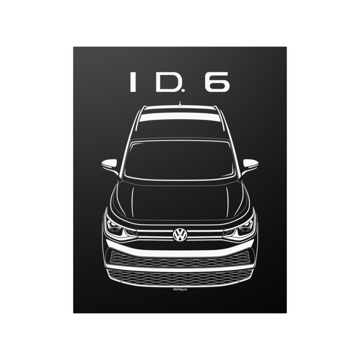 Volkswagen ID6 X Poster | AutoArtApparel